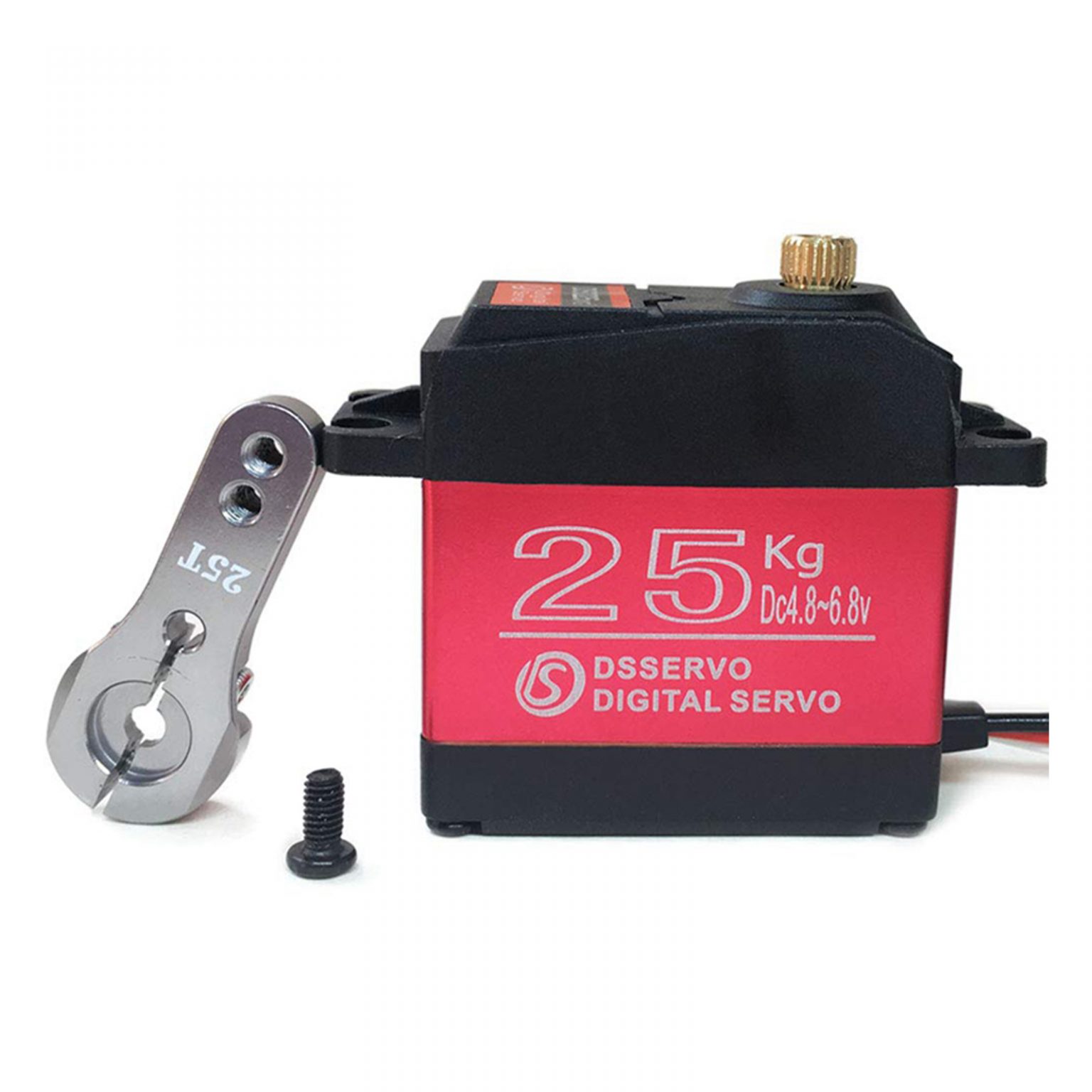 DS3225MG 25KG RC Digital Servo Large Torque High Speed Full Metal Gear ...