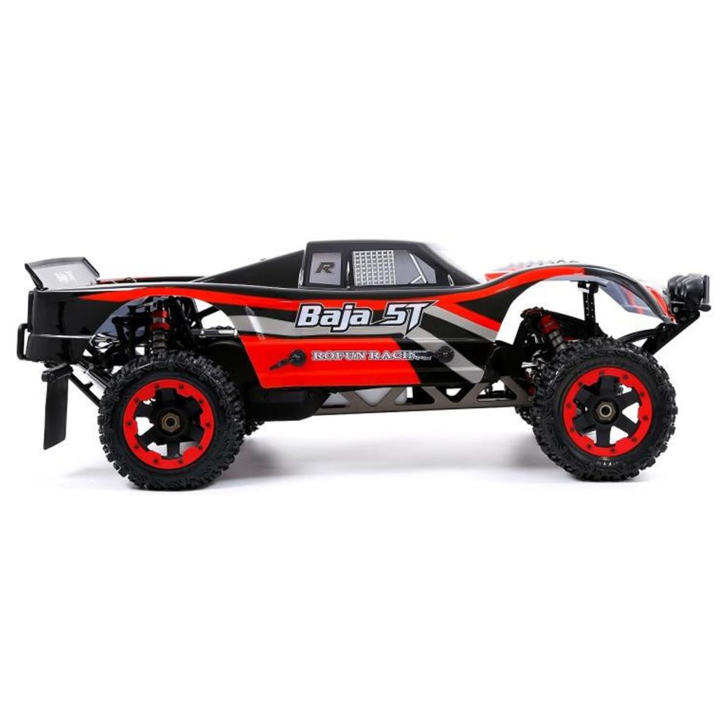 1/5 Scale Rovan Baja 5T Painted Red/Black Body Shell (HPI/KM/Rovan ...
