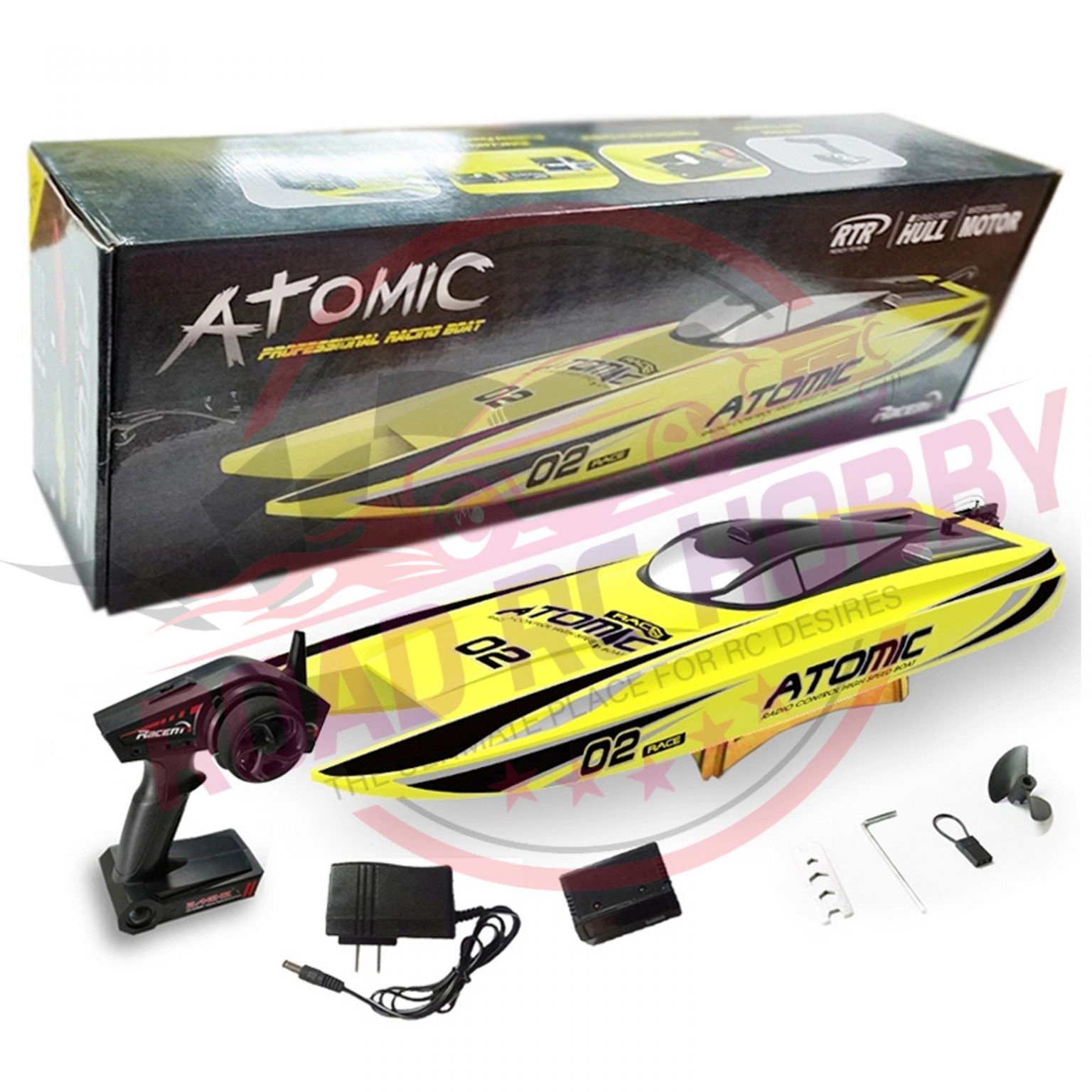 Volantex 792-5 Vector SR65 65cm 55KM/h Brushless High Speed RC Boat ...