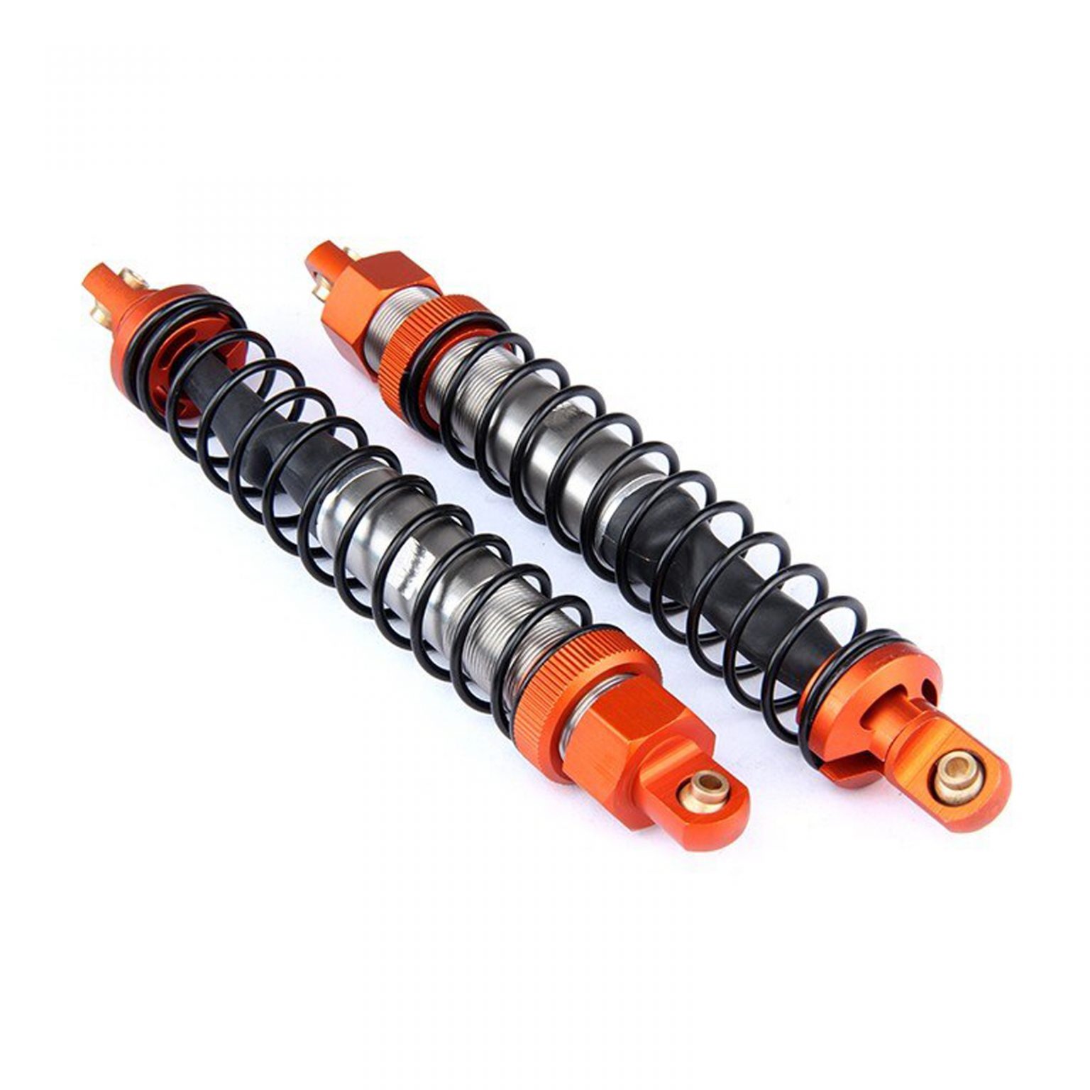 Rovan 1/5 Scale CNC Orange Aluminum Front Baja Shocks Fits HPI Baja 5B ...