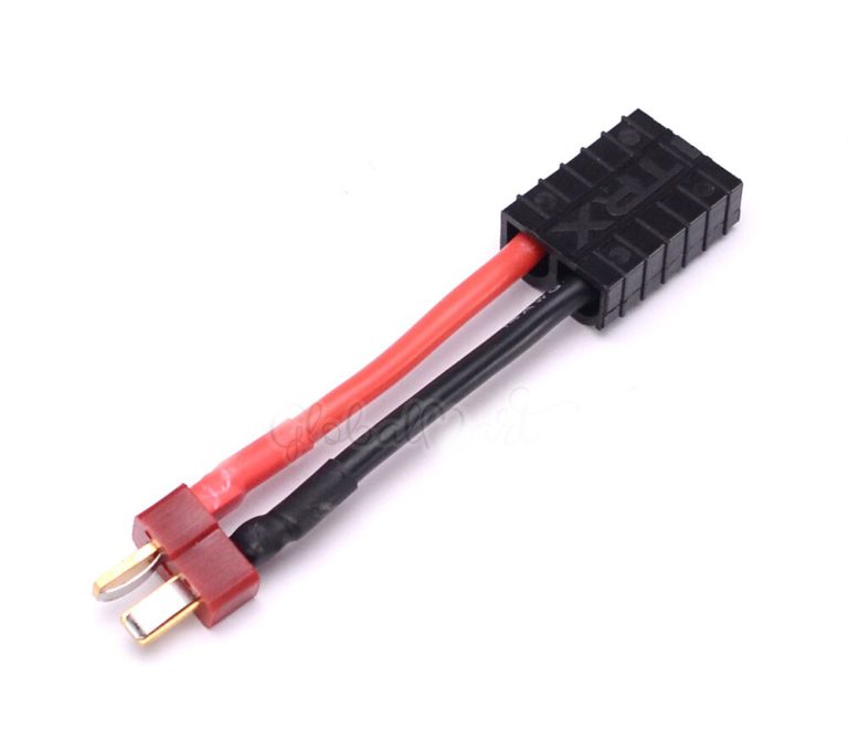 1PC Male T-Plug Deans To Female TRX Traxxas Connector Adapter Wire for RC Battery ESC & Charger ...