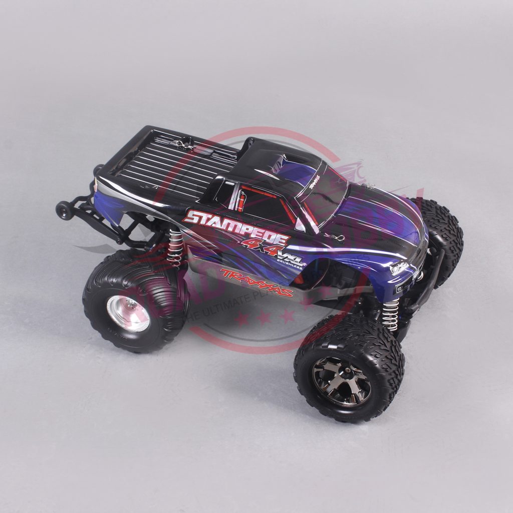 Traxxas Stampede 4X4 VXL Brushless 1/10 4WD Monster Truck (w/Wheelie ...