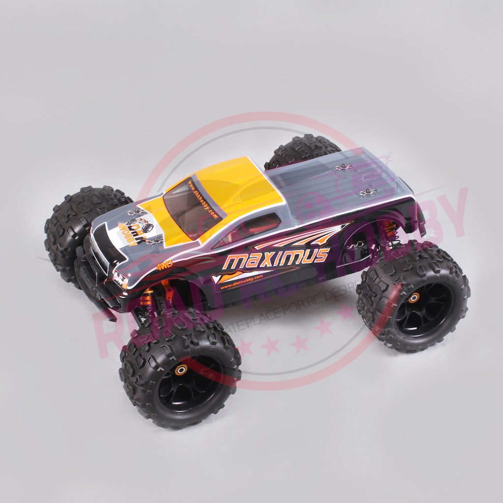 JLB Racing Cheetah HobbyWing 120A Brushless Electric Truck – Road RC ...