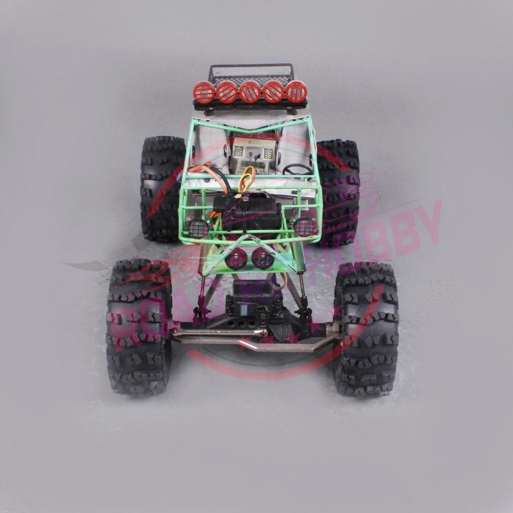 Custom Axial All Metal Rock Crawler Bomber Wraith 2.2 Crawler – Road RC ...