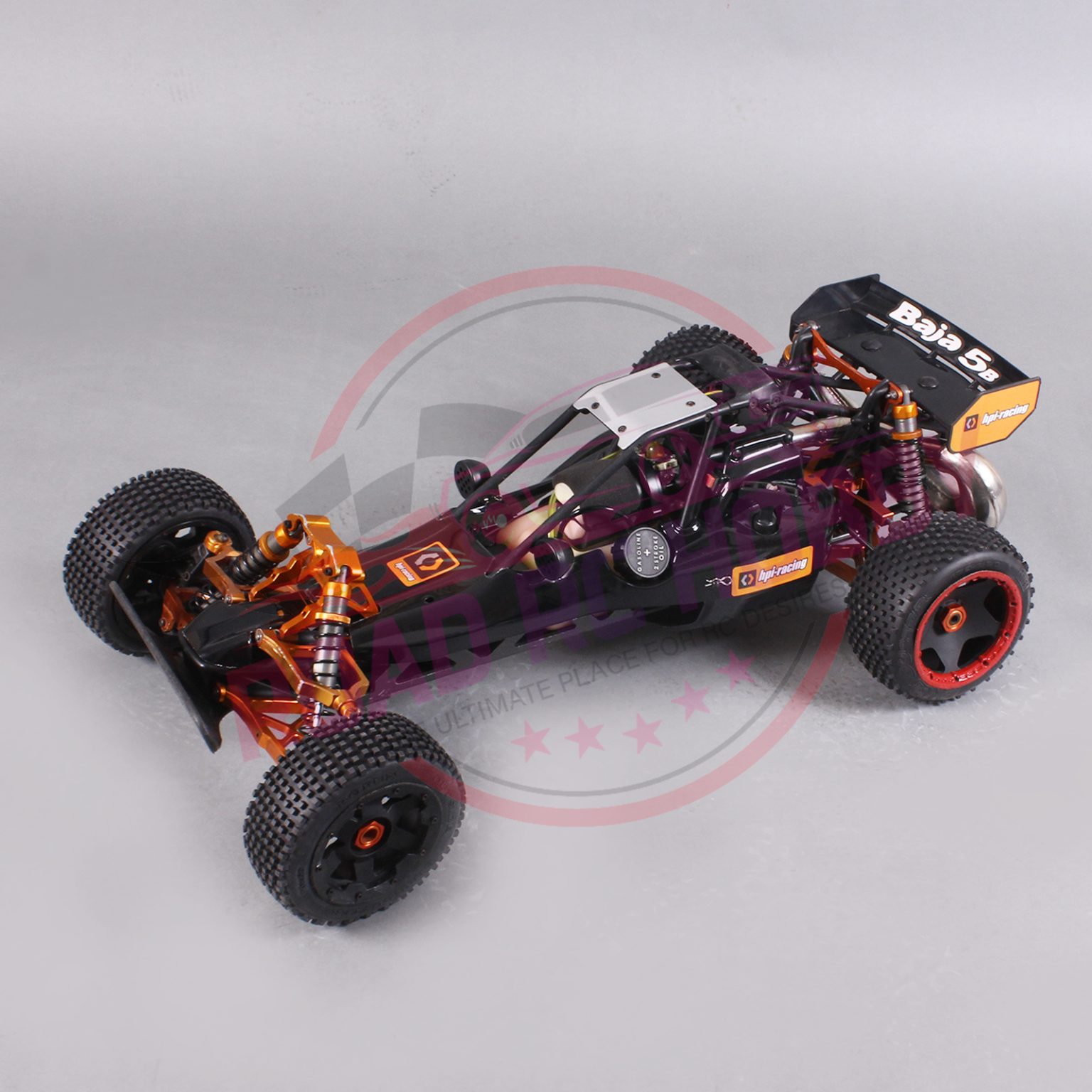 1/5 HPI BAJA 5B Fast Lane FLM EXTENDED Arm Billet Conversion Kit with ...