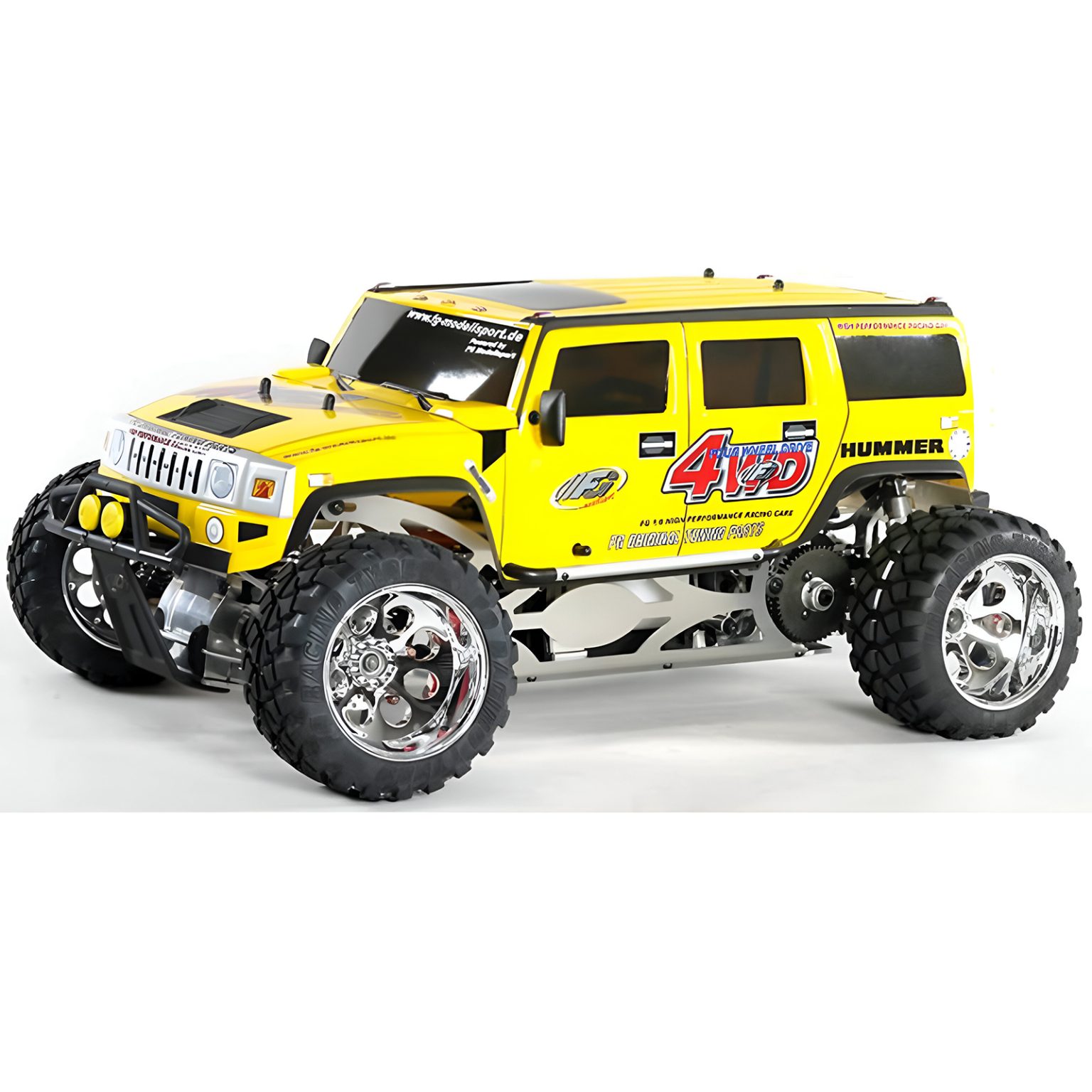 1/6 FG Monster Truck WB535 2WD with Zenoah 26cc Gasoline Engine – Road ...