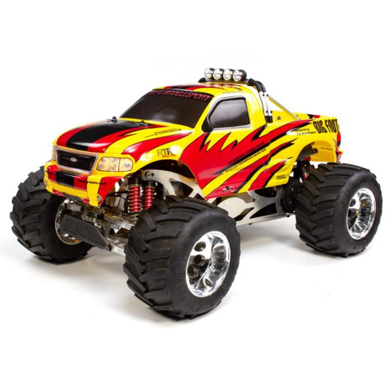 1/6 FG Monster Truck WB535 2WD with Zenoah 26cc Gasoline Engine – Road ...