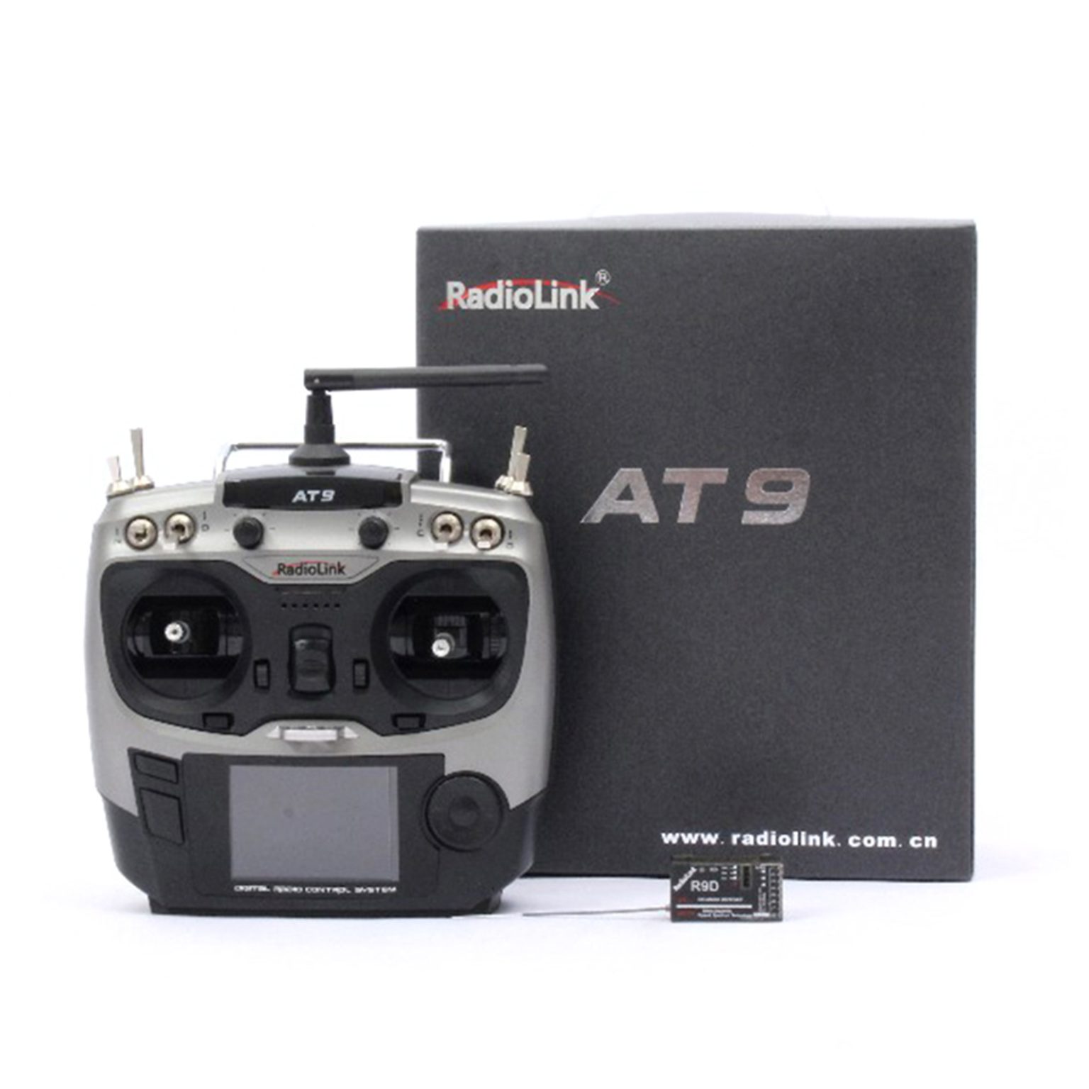 RadioLink AT9 2.4GHz 9CH Transmitter with R9D Receiver – Road RC Hobby ...