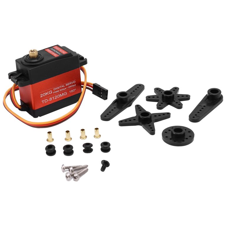 TD-8120MG Tiankongrc 20KG Digital Servo High Torque Full Metal Gear ...