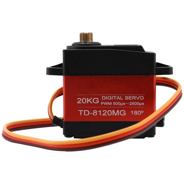TD-8120MG Tiankongrc 20KG Digital Servo High Torque Full Metal Gear ...
